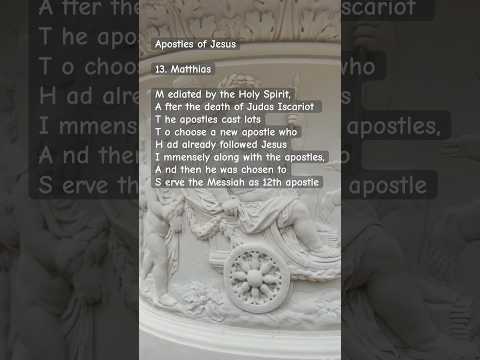 Apostles of Jesus: Matthias #matthias #benedict #france #church #jesus #apostle #bible #saints