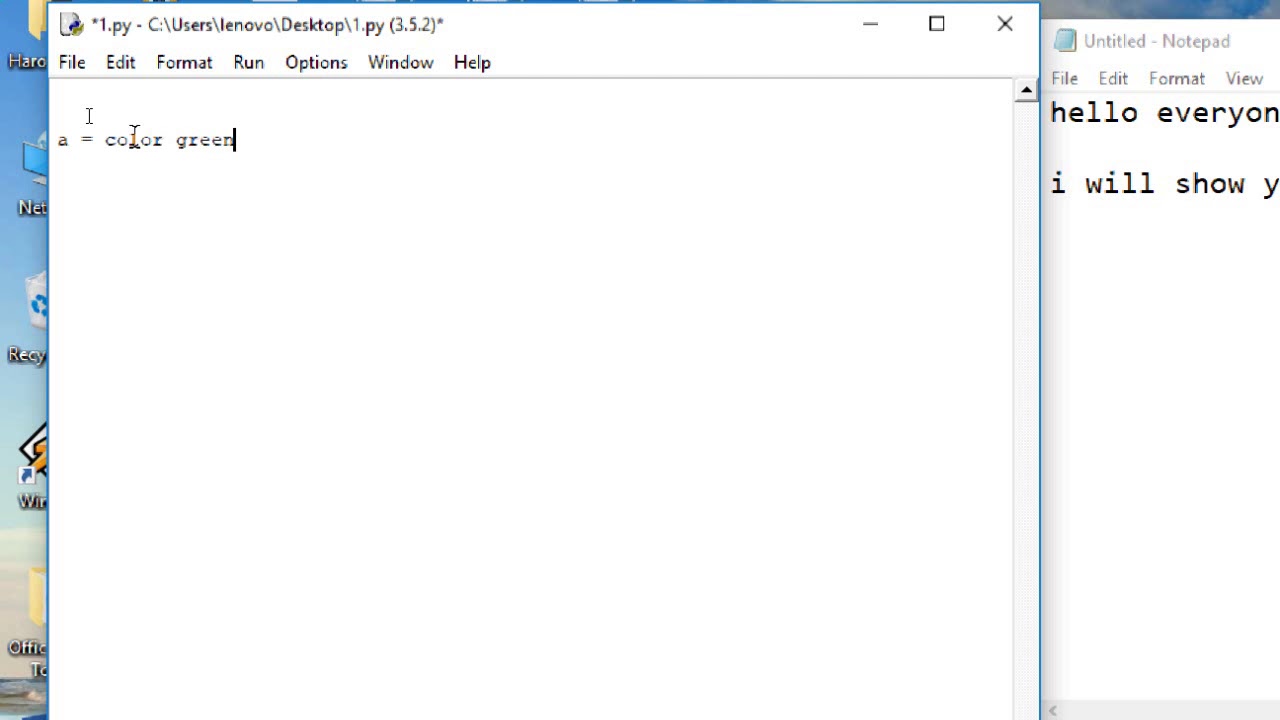 Python Comment Tutorial -Bisaya