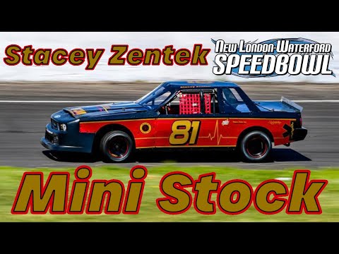 Stacey Zentek #81 Mini Stock New London-Waterford Speedbowl 8/10/2024 Crash