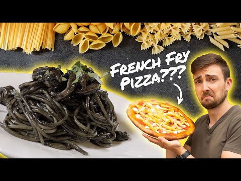 Ho provato il cibo italiano STRANO