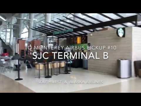 SJC Terminal B to Monterey Airbus Stop #10