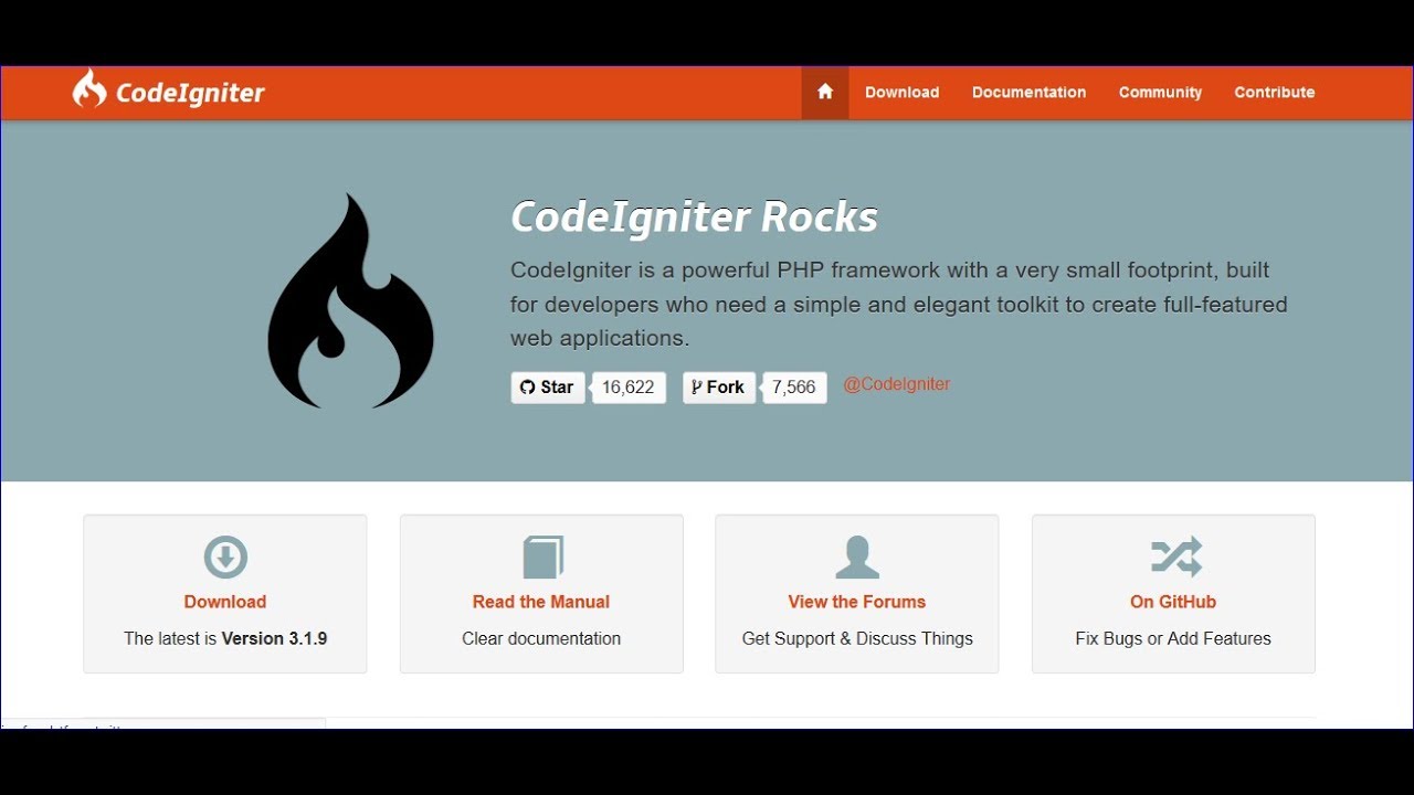 codeigniter basic tutorial - Part1