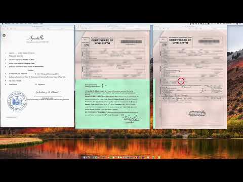 How to Apostille a New York Birth Certificate issued in Westchester City