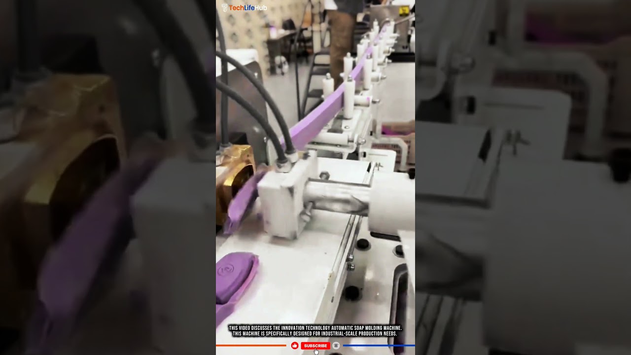 Innovation Technology Soap Molder: Automated, Precise, Industrial Scale & Fast.