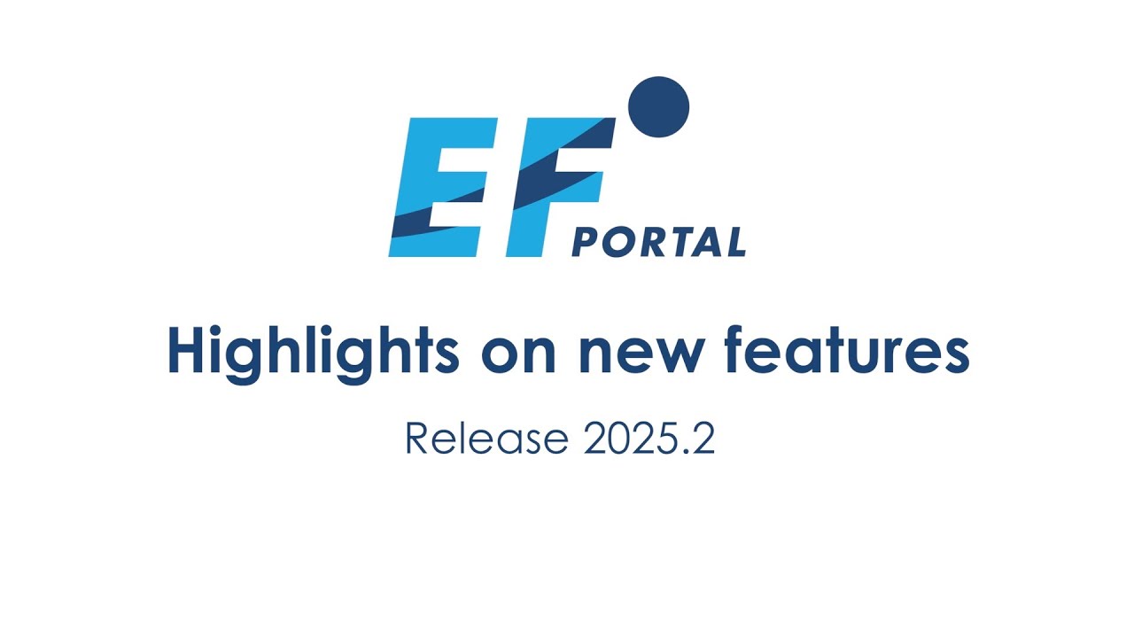 EF Portal 2025.2 Release