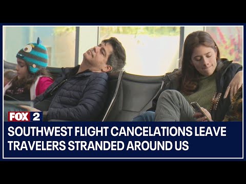 Southwest flight cancelations leave travelers stranded around US