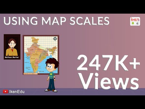 How to use Map Scale in Maps? Video Lecture - Class 5