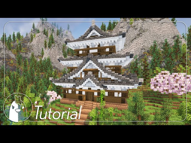 Survival-Friendly Japanese Castle Minecraft Map