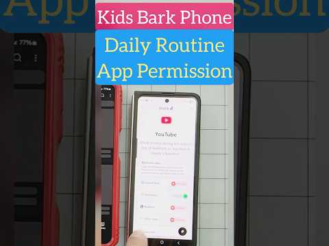 📅 Control When YouTube Is Allowed on the Bark Phone for Kids! | Free-Time Block Tutorial