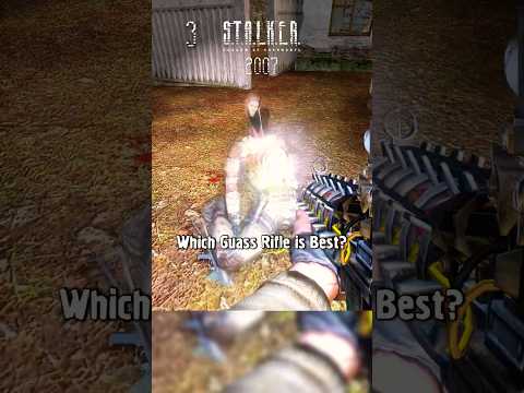 STALKER Gauss Rifle Comparisons