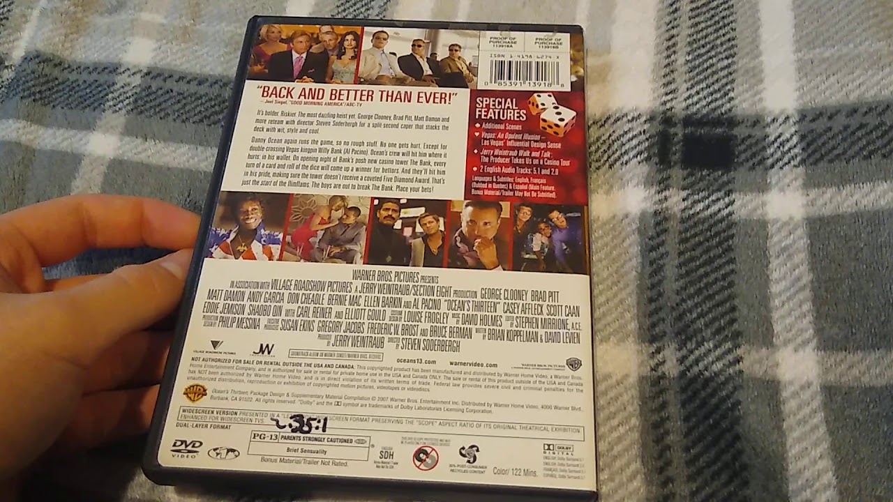 Ocean's Thirteen (2007): DVD Review