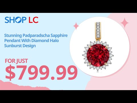 Certified 10K Gold Lab Sapphire & Diamond Pendant Necklace 5.50 ctw