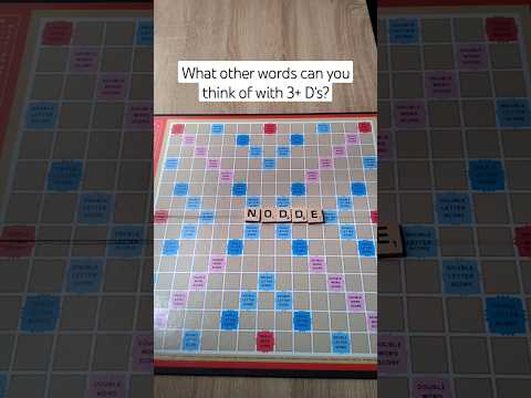 What words do you know with 3 or more D's?