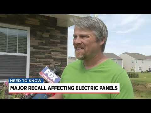 Over 1 million electric panels now under recall