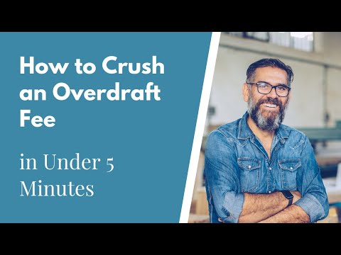 How to Crush an Overdraft Fee in Under 5 Minutes