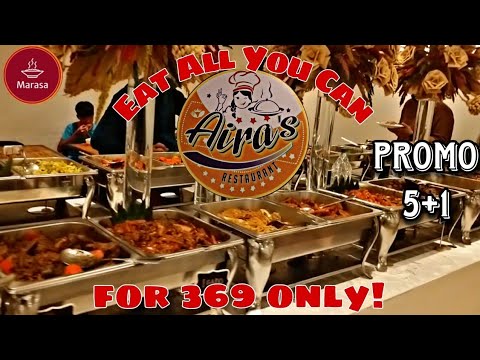 AIRA'S RESTAURANT, AMORANTO QUEZON CITY | EAT ALL YOU CAN FOR 369 ONLY | MARASA TV