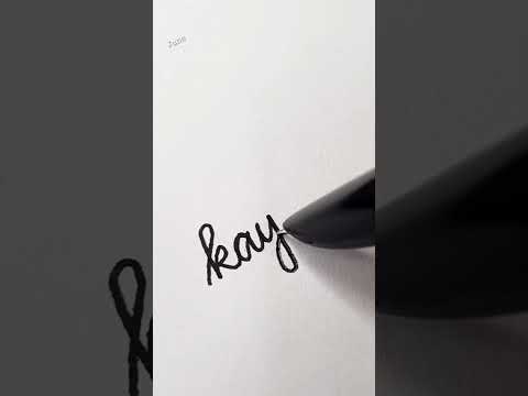 Writing name "Kaylee" (on request) I hope you like it #handwriting #shorts #kaylee