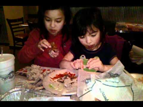 WingStop with kids