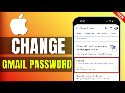 iPhone 13 Pro/13/13 Pro Max: How To Change Gmail Password On iPhone