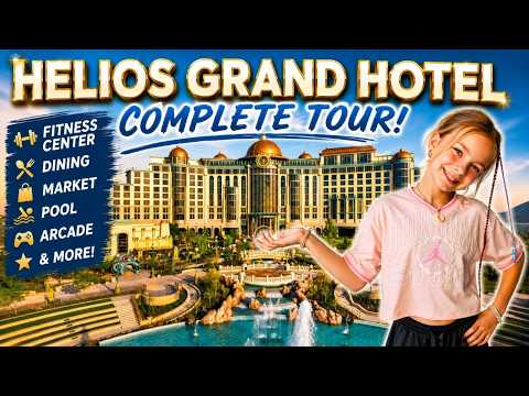 COMPLETE Helios Grand Hotel Tour | Universal’s Epic Universe Hotel ...