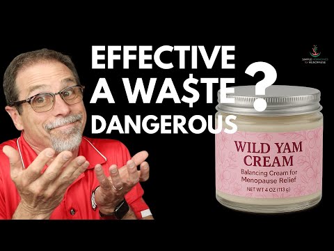 Is Wild Yam Cream A Waste Of Money For Menopause?