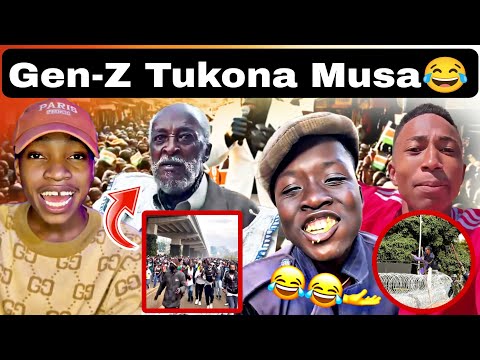 KENYA SIHAMI🤣SEE HOW KENYANS CAME UP WITH THEIR OWN "MUSA" TODAY 25TH JUNE PROTESTS. 🔥🔥🤣