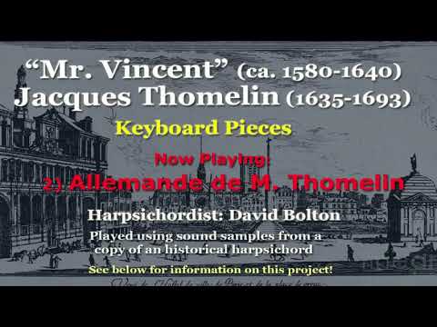 “Mr. Vincent” & Jacques Thomelin: Keyboard Pieces