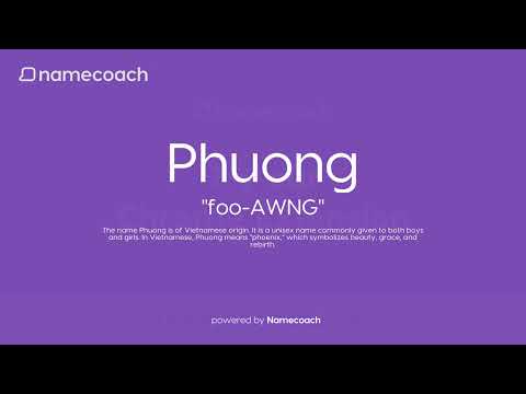 How to Pronunce Phuong