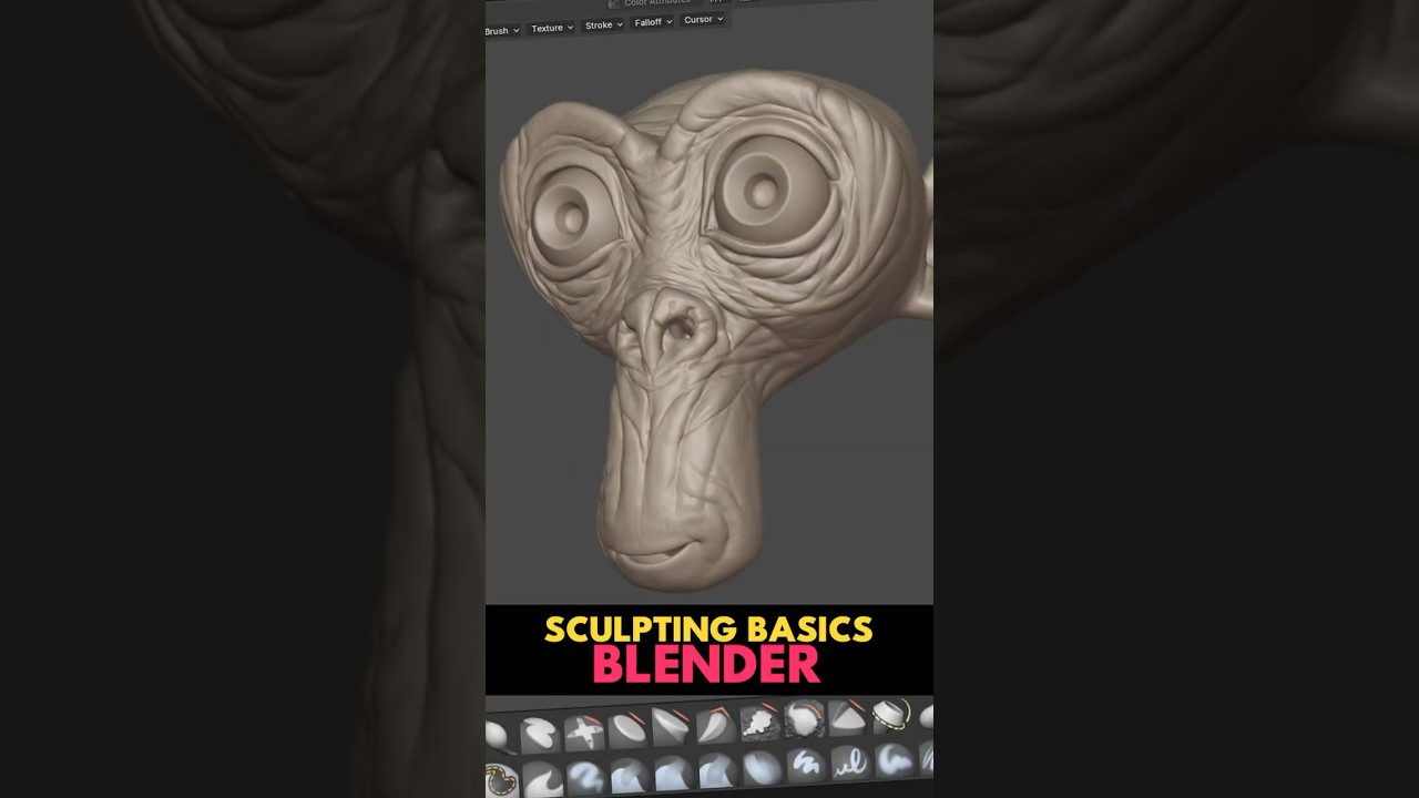 Quick Tip For Sculpting in Blender