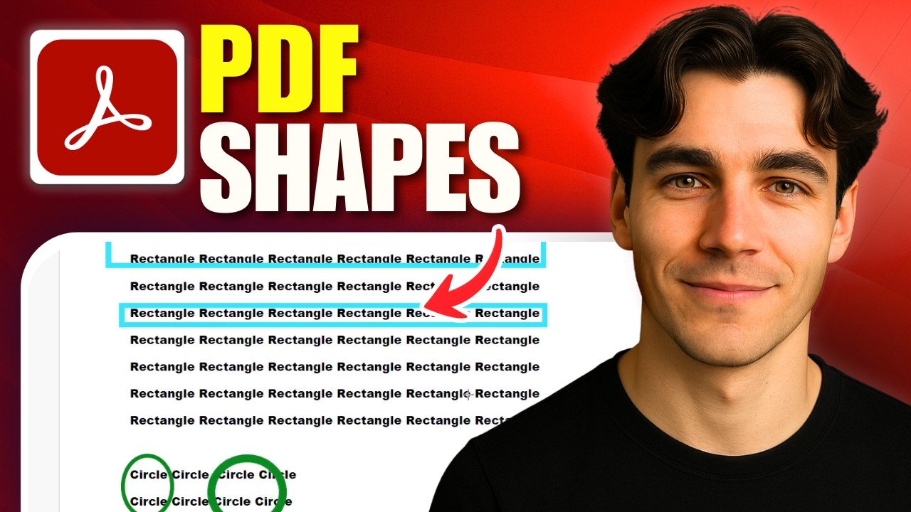 How To Draw Rectangle And Circle On PDF Using Adobe Acrobat Pro DC (Tutorial 2026)