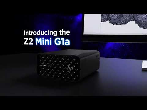 The new HP Z2 Mini G1a! The fasted AI mini workstation pc! AMD Ryzen AI MAX Pro processor