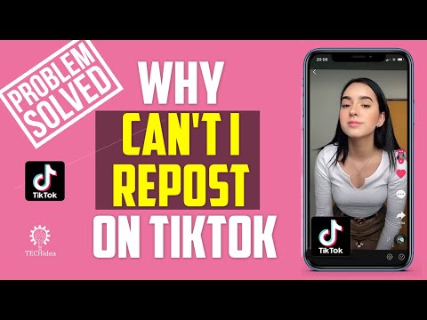 Why Can't I Repost on tiktok 2025 [New Method]