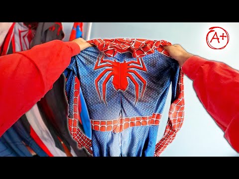 I Became Spider-Man in SuperHero World and Try To Get An A+ in School !! ( Funny Action POV )