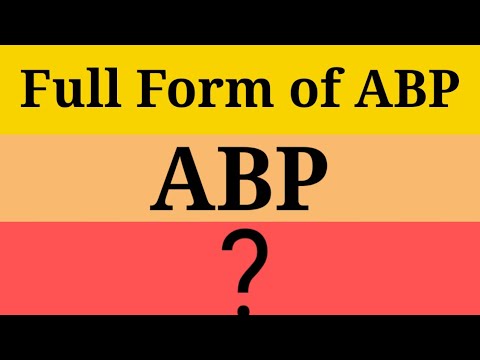 Full Form of ABP/ ABP Full Form