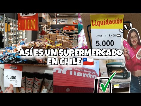 COMPRAS 🛒 para el HOGAR ✅ SUPERMERCADO BODEGA ACUENTA 🇨🇱 Mi COMPRA SEMANAL ✓