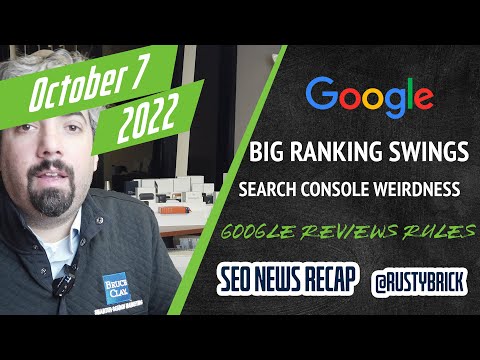 Google Algorithmic Swings, Search Console Weirdness, Google Reviews Guidelines, Google Ads & More
