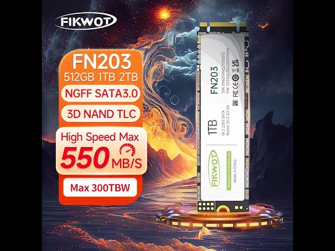 Fikwot FN203 M 2 SSD SATA III 6Gbps 550MB s 256GB 512GB 1TB 3D NAND Flash NGFF Internal Solid State