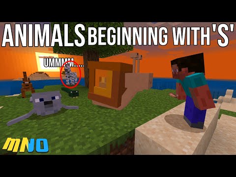 Animals beginning with 'S' Addon for Minecraft Bedrock