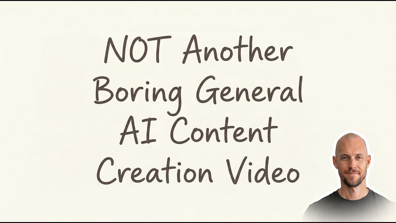 Advanced AI Content Creation Concepts YOU MUST UNDERSTAND NOW