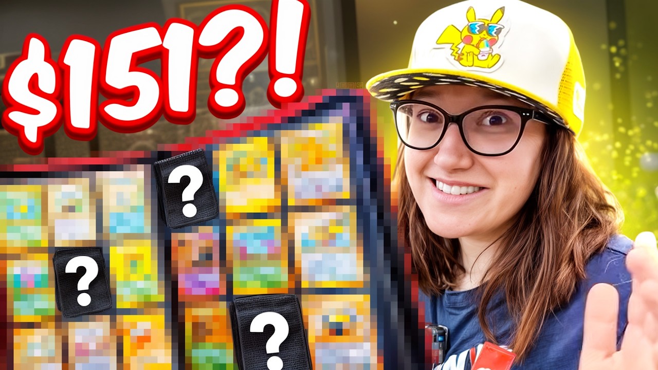 Can I Collect ALL 151 Pokémon with ONLY $151? (Pokémon Card Challenge)