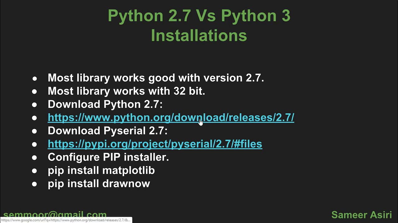 Python Programming with Embedded Systems - Part 2: Download Python & Libraries