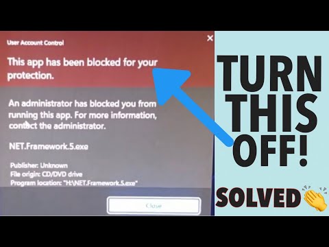 How To Unblock “This app has been blocked for your protection”. Turn off on Windows 11/10