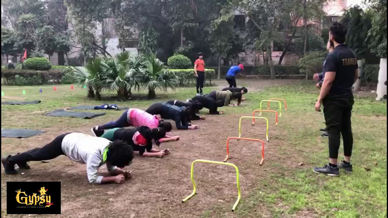 Outdoor bootcamp workout |Full Body Exercises | Full Fun & Games