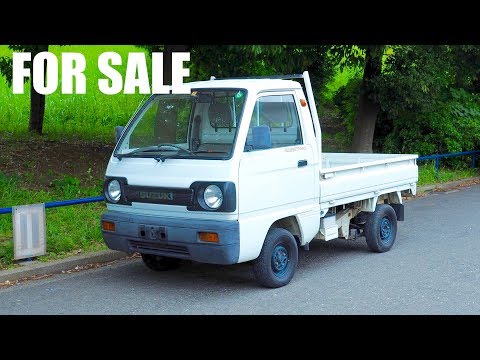 SOLD - 1990 Suzuki Carry Kei Truck (USA Legal) Japan Auction Purchase Review