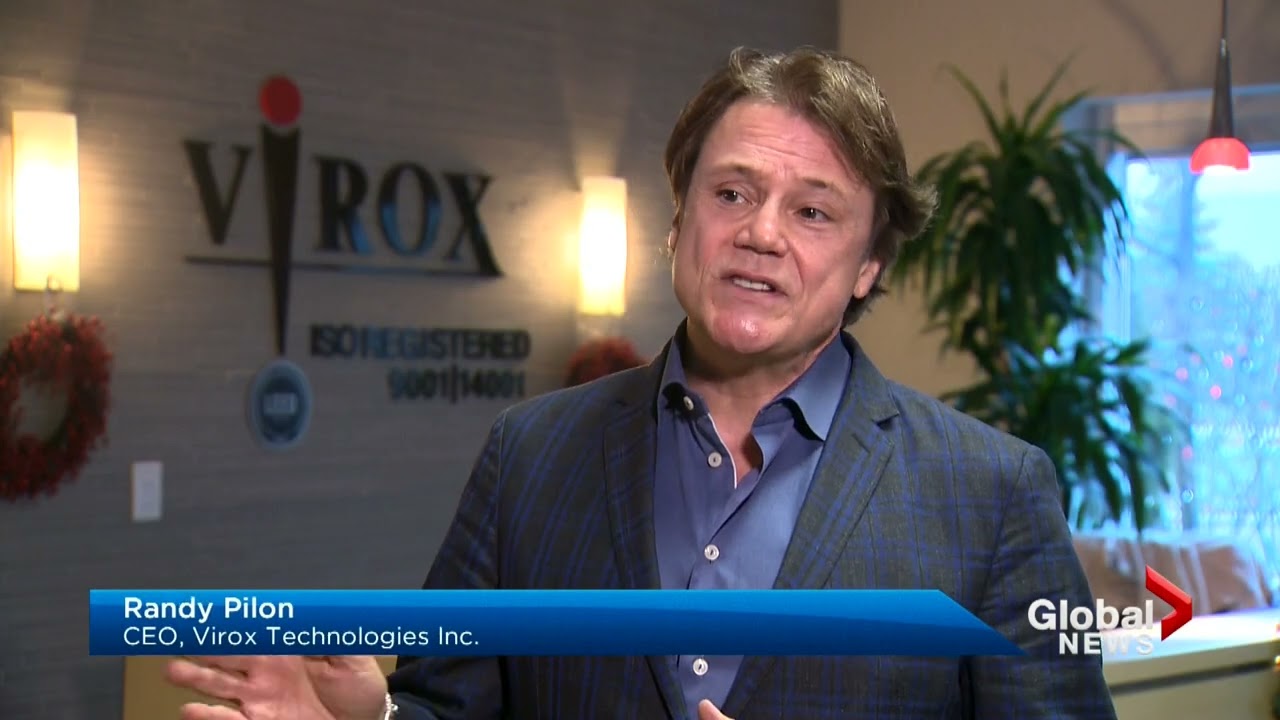 Global News: Ontario Wipes Line at Virox Technologies Inc (2020)