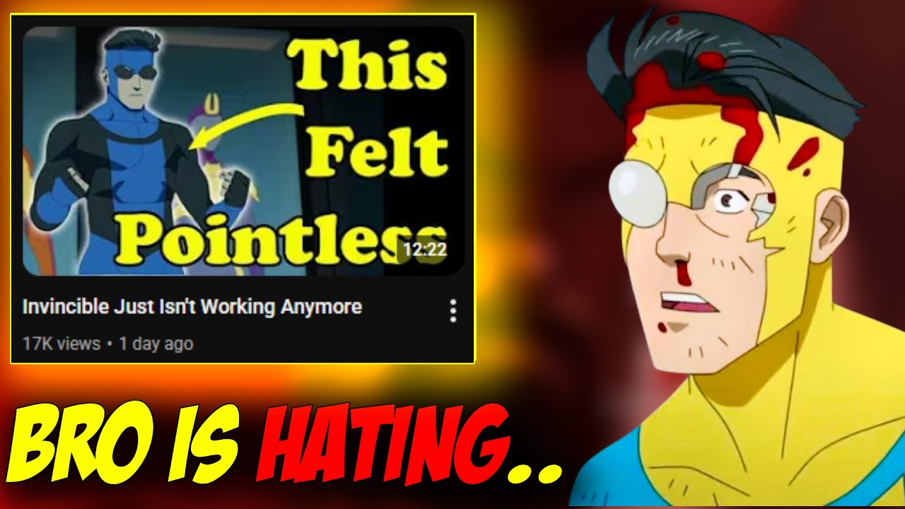 Debunking The BIGGEST Invincible Hater I've Seen