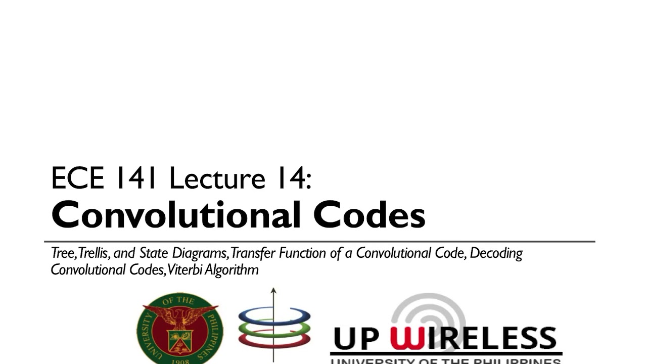 Convolutional Codes Part 1