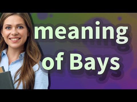 Bays | meaning of Bays