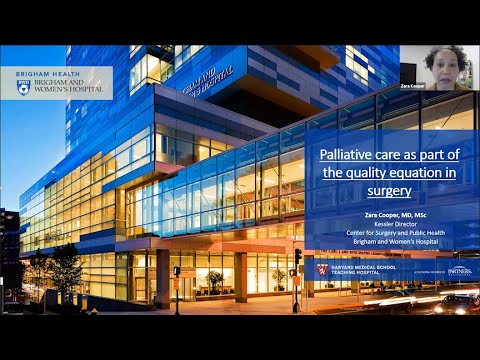 Palliative Care as Part of the Quality Equation in Surgery