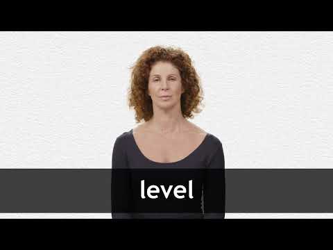 How to pronounce LEVEL in American English